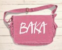 Baka (text) Messenger Bag